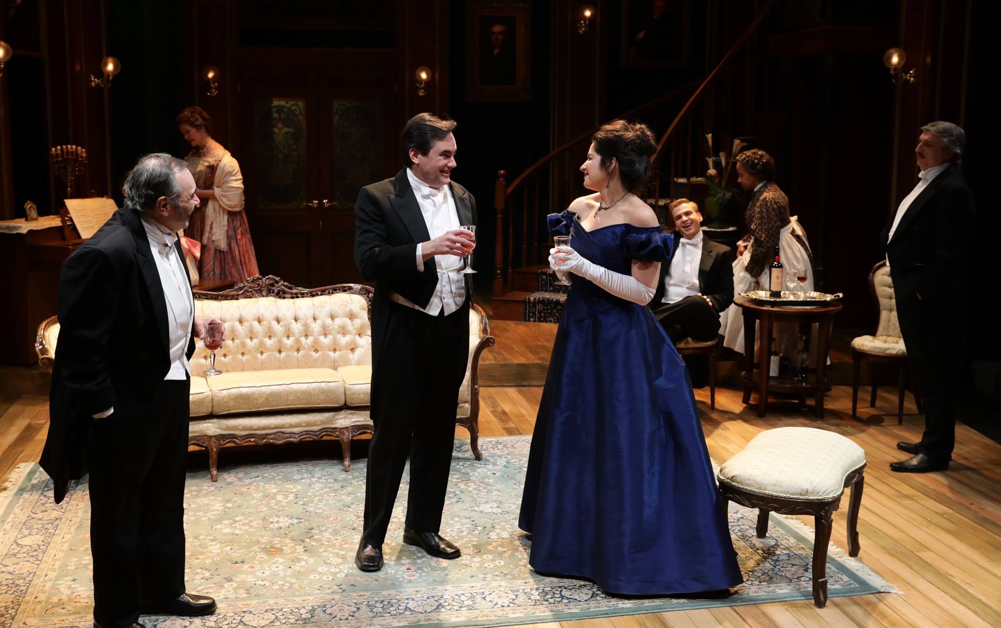 The Little Foxes Marshall and cast | The Sleepless Critic